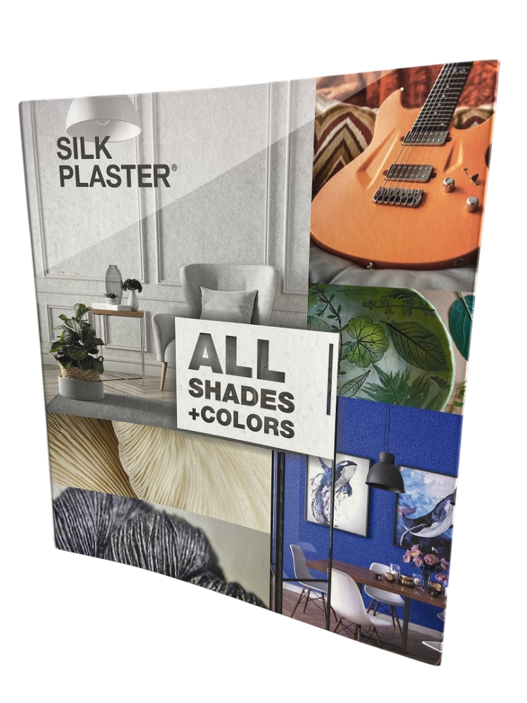 Каталог ALL SHADES+COLORS Все цвета и оттенки жидких обоев Silk Plaster ...